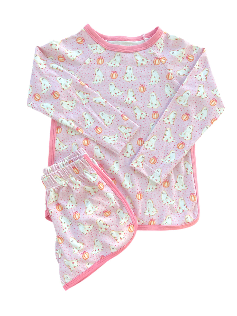 Girls Lounge Set, Ghost (Ready to Ship) – James and Lottie INC