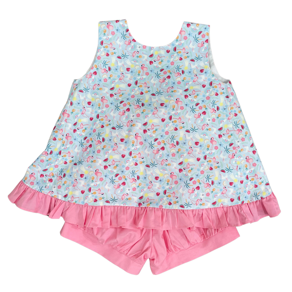 Mae Swing Bloomer/Banded Short Set, Tooty Fruity – James and Lottie INC