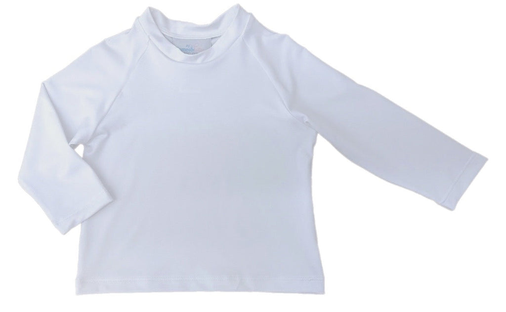 White Rash Guard – James and Lottie INC