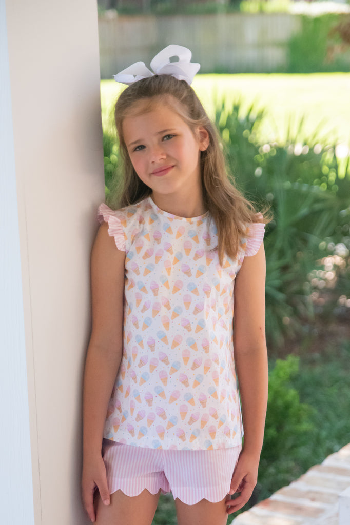 Paige Short Set, Ice Cream – James and Lottie INC